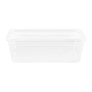 Snapware Total Solution 10-Pc Plastic Food Storage Containers Set, 3-Cup Rectangle Meal Prep Container, Non-Toxic, BPA-Free Lids with 4 Locking Tabs, Microwave, Dishwasher, and Freezer Safe