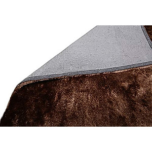 Gold Sparrow Comfort Area Rug, 5' x 8', Coffee