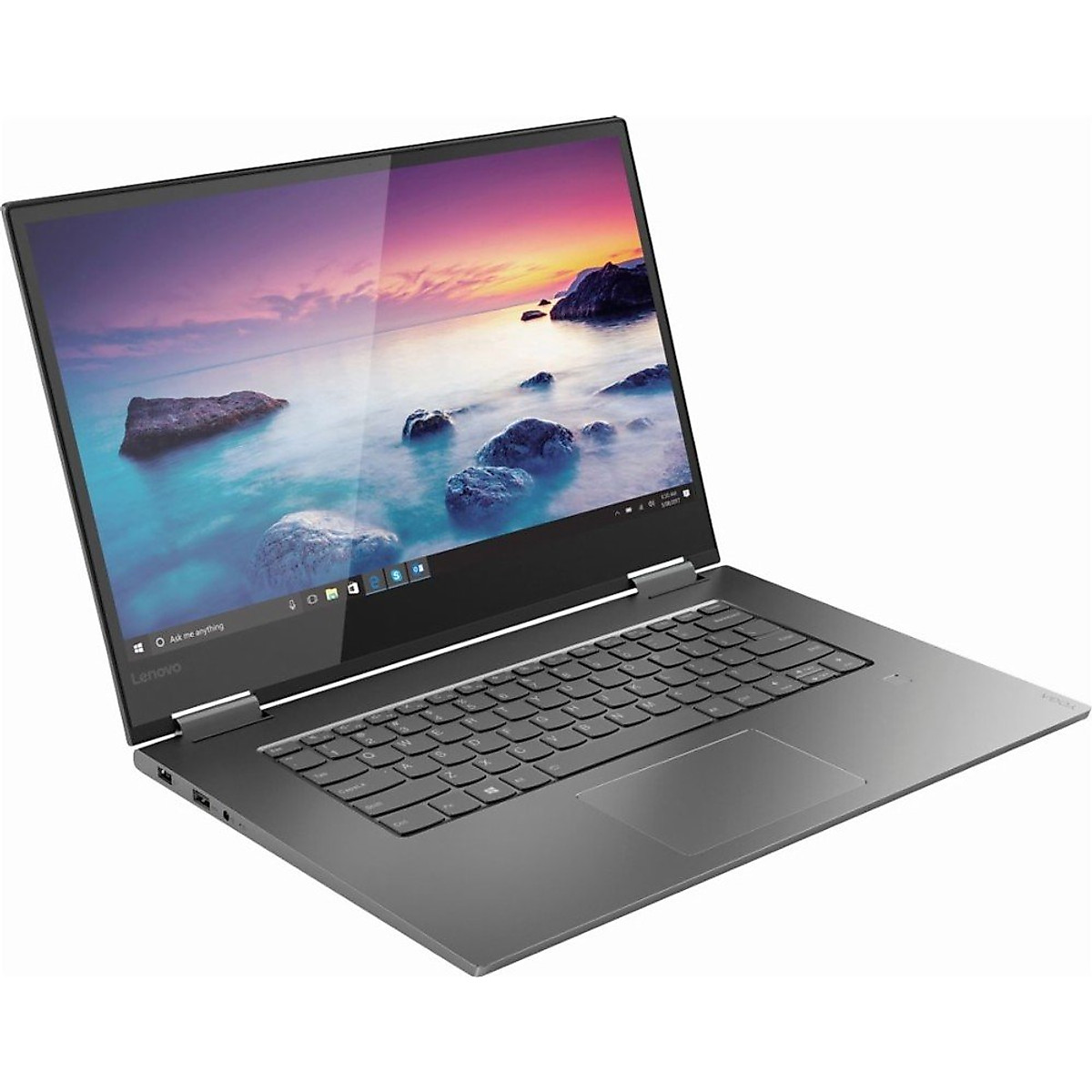 Flagship Lenovo Yoga 730 2-in-1 15.6" FHD IPS Touchscreen Business Laptop/Tabelt, Intel Quad-Core i5-8250U 8GB DDR4 256GB PCIe SSD Thunderbolt Fingerprint Reader Windows Ink Backlit Keyboard Win 10