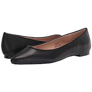 Journee Collection Womens Cortni Flat Black 7.5 W