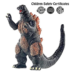 TwCare Burning Godzilla 1995, Movie Series King of The Monsters Movable Joints Action Figures Birthday Gift for Boys and Girls