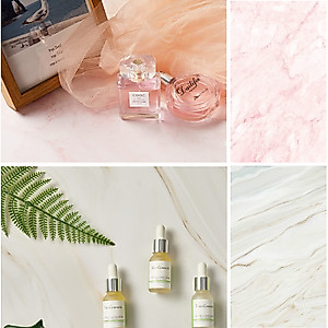 5PCS 10Patterns Food Photography Background Paper, 22x34Inch Double-Sided Photo Tabletop Backdrops Props Marble Wooden, EOAJAFOU