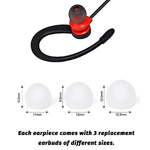 Walkie Talkie Earpiece with Mic for Baofeng UV-5R Retevis RT22 RT21 H-777, Walkie Talkies Headset Ear Piece for Baofeng UV5R UV82 BF-F8HP AR-152 BF-888S Arcshell AR-5 Kenwood Two Way Radio, Pack of 3