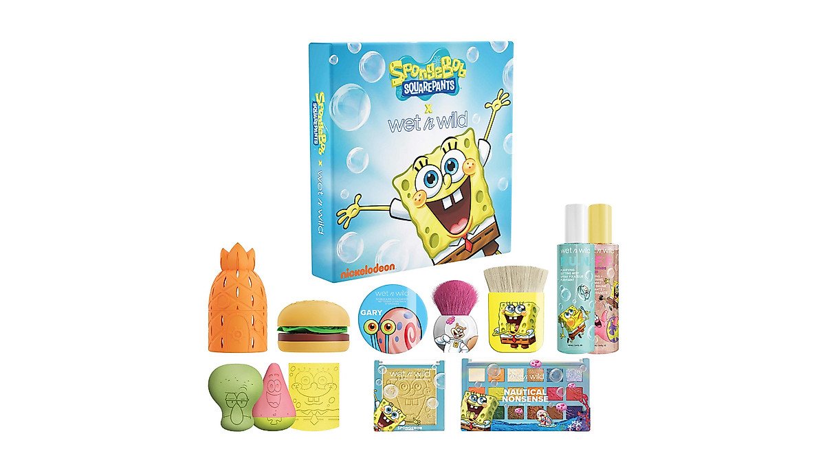 SpongeBob Makeup Collection PR Box - Fun & Vibrant
