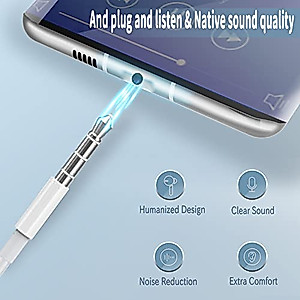 3.5mm Wired Headset with Microphone Earbud Jack(2pack) Kid for School in Ear Headphone Compatible for Samsung Galaxy LG Phone Pad Computer Gaming Chromebook Laptop Video Game Pc Auriculare Earphone I