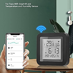 Pyhodi WiFi Infrared Controller, IR Universal Remote Control Square 10m Range DC 5V for TVs for Home Improvement