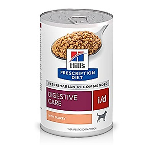 Hill's Prescription Diet i/d Digestive Care with Turkey Canned Dog Food, Veterinary Diet, 13 oz., 12-Pack Wet Food