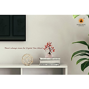 Divine Magic Carnelian Healing Good Luck Money Tree Abundance Home Decor Decoration Crystal Tree Sculpture Gift Figurine Good Health Wealth