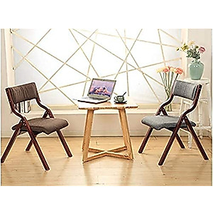 wzzqzr Comfortable Guest Chair-ChangSQ Outdoor Dining Chair, Barbecue Chair Director's Chair Rest Chair Folding Chair Convenient Chair Home Chair Office Chair Office Supplies (Color : Red)