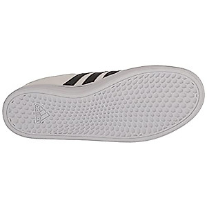 adidas Men's Bravada 2.0 Skate Shoe, White/Black/Black, 8