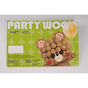 PartyWoo Silver Balloons, 6 pcs Diamond Silver Foil Balloons, 22 inch Giant 4D Foil Balloons and Ribbon, Balloons for Birthday Decorations, Wedding Decorations, Party Decorations (Balloon)