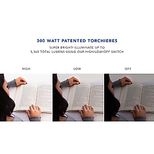 Adesso 7202-22 Piedmont 300W Combo Torchiere, 71 in, 2 x 150 W Incandescent/equiv. LED & 60W Incandescent Reading Light, Brushed Steel, 1 Floor Lamp