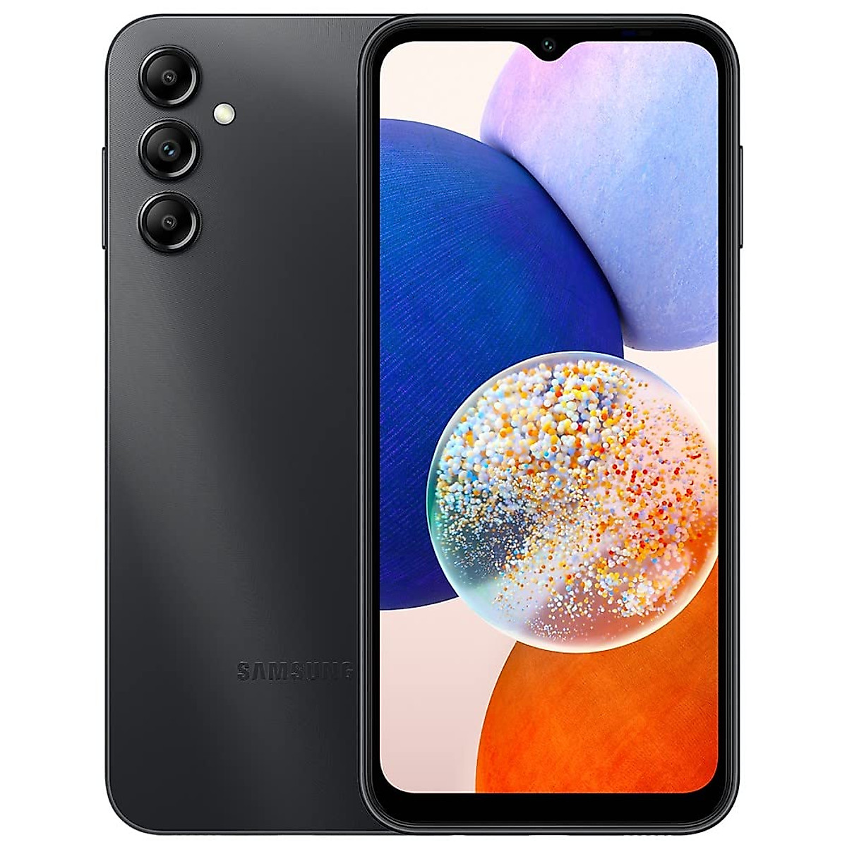 Samsung Galaxy A14 5G Unlocked, 6.6-Inch Infinity-V Display, 1080x2408 FHD+, PLS LCD, Android 13, One UI Core 5, Bluetooth 5.2, 64GB ROM, 4GB RAM, Expandable MicroSD
