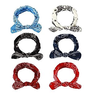 IRegina Sleep Scarf Women's Headband Elastic Fitness Soft Sport for Headband Headband (Multicolor, One Size)