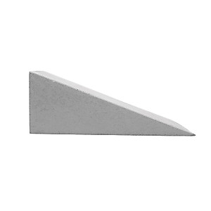 Teak Tuning 2PK Monument Series Concrete Fingerboard Medium Kicker Ramp Obstacles - 4" Long, 1.5" Tall - Ultra Premium, Super Durable Polymer Modified Concrete - Sterling Gray Colorway