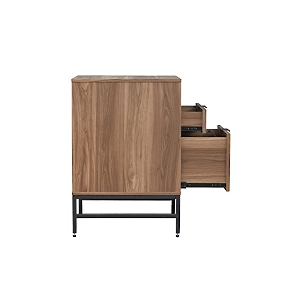 Unique Furniture Wilbert File Cabinet, Walnut