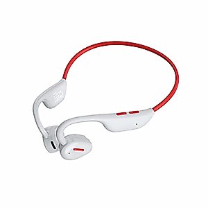 RockShine Open-Ear air Conduction Headphones, Wireless air Conduction Sports Headphones, Bluetooth 5.3 Lightweight sweatproof Sports Headphones, Suitable for Running, Cycling, (White)