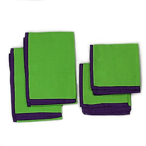Chef Craft Dish Towel Set, Green
