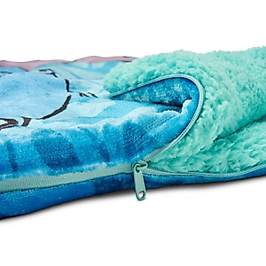 Northwest Lilo and Stitch Cloud Sherpa Slumber Bag, 27" x 62", Big Smiles