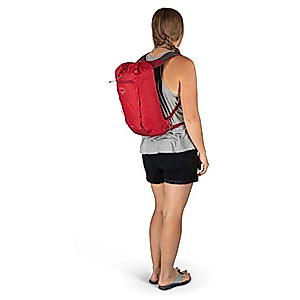 Osprey Daylite Cinch Backpack, Cosmic Red
