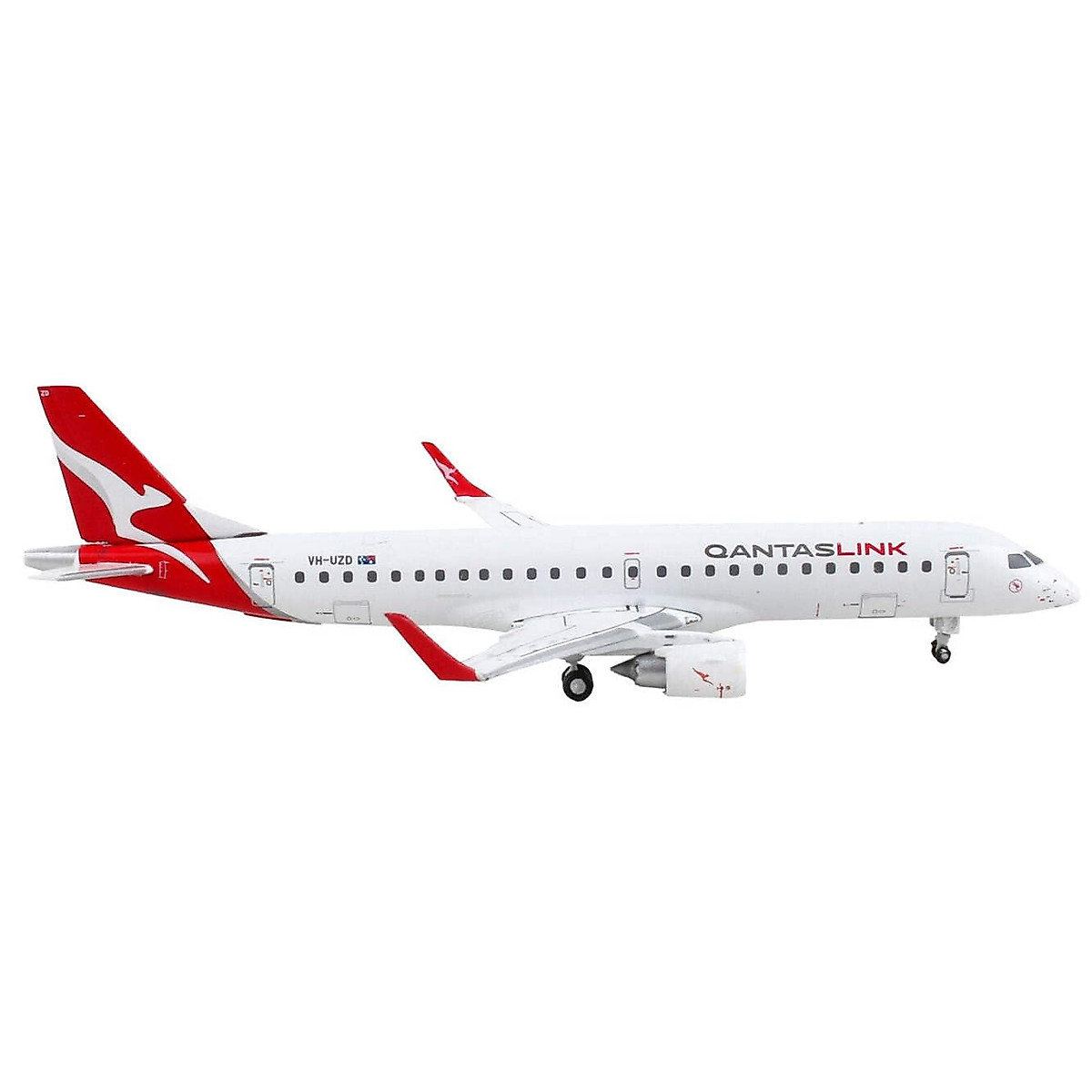 GeminiJets GJQFA2082 QantasLink Embraer 190AR VH-UZD; Scale 1:400