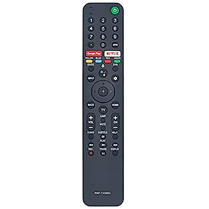 RMF-TX500U Replacement Remote Control Supports for Sony BRAVIA LCD TV XBR-43X800H XBR-49X800H XBR-65X900H XBR-55X900H XBR-75X900H XBR-85X900H XBR-55X800H XBR-49X950H XBR-55A8H XBR-55X850G XBR-65A8H