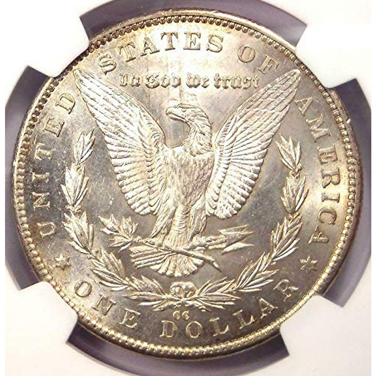 1892-CC Carson City Uncirculated BU Morgan Silver Dollar