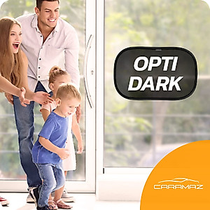 CARAMAZ Car Window Shade for Baby with Certified UV-Protection 2 Pack - 20"x12"