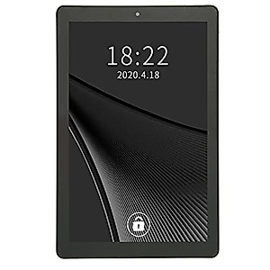Qinlorgo Tablet, 5G WiFi USB C Charging Port 10 Inch Tablet 3 Card Slots 3GB RAM 64GB ROM Octa Core Processor for Daily Entertainment (US Plug)