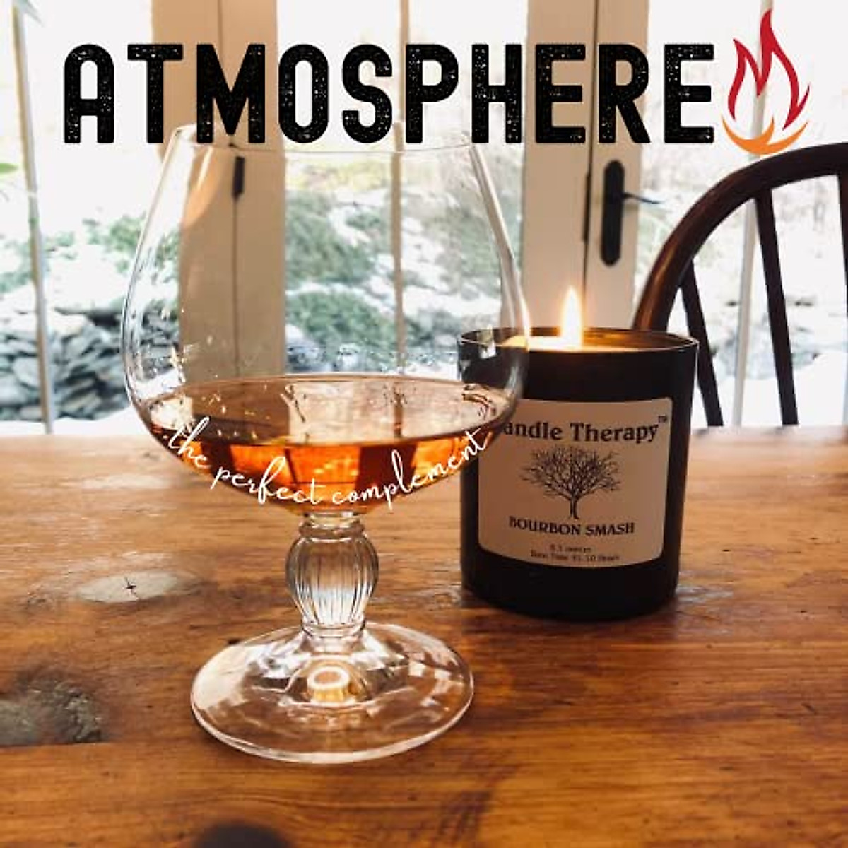 Fireball Candle - Red Hot Cinnamon Whiskey Candle - Fireball Whiskey Gifts - Mens Candles for Home - Cinnamon Whiskey Fireball - Whiskey Candle - Bourbon Candle - Cool Candle - In My Kitchen Handmade