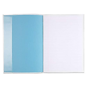 A4 Book Cover Plastic Exercise Book Covers Clear School Notebook Protector Cover Film Transparent Jacket Protective Sleeve Books 30cm x 21cm (A4 Size - Pack of 9)