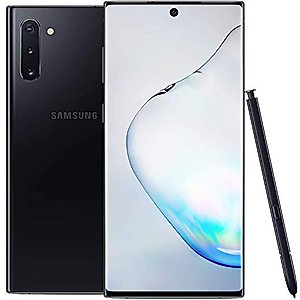 Samsung Galaxy Note 10+ Plus 5G Enabled Verizon + GSM Unlocked 256GB Aura Black (Renewed)