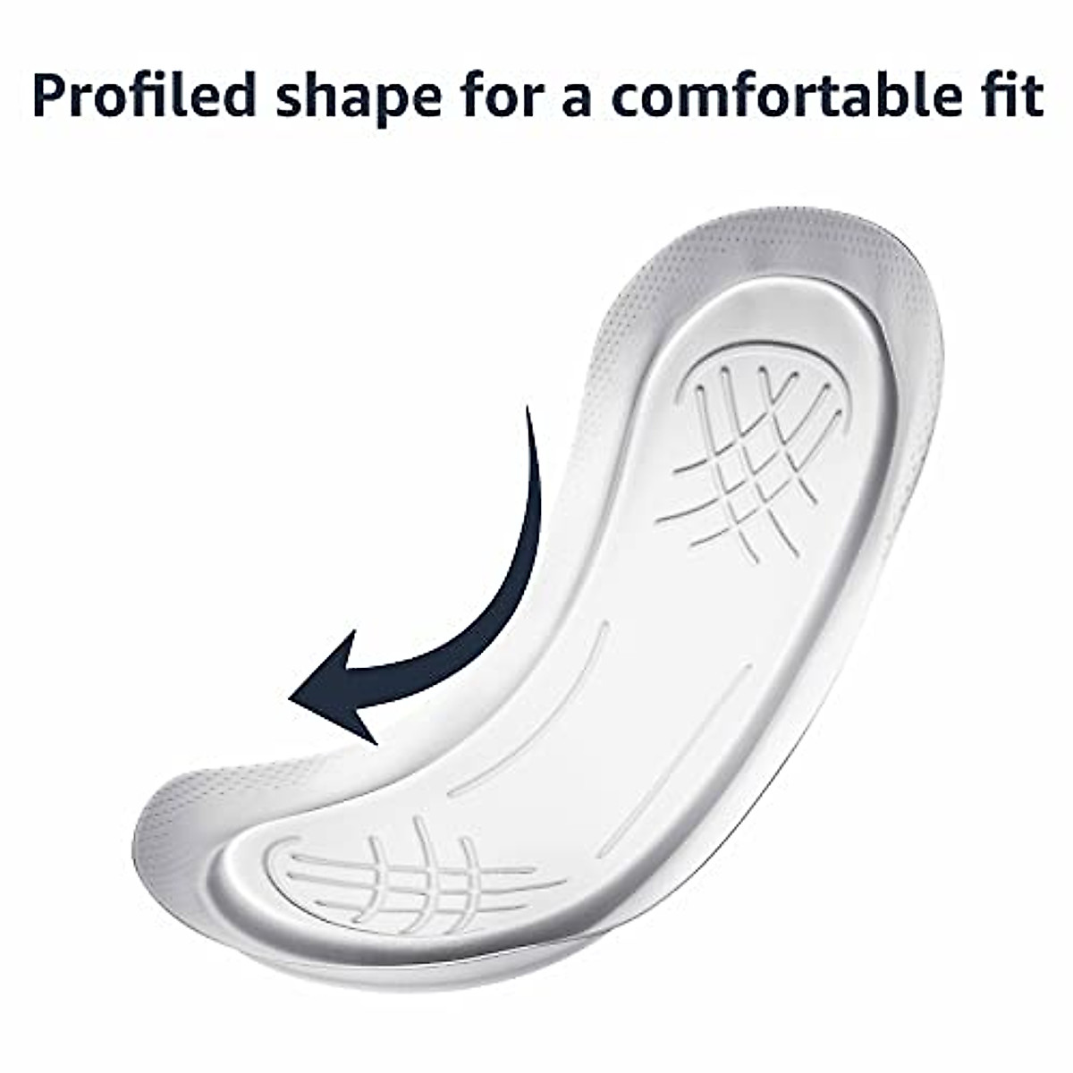 Amazon Basics Maxi Pads For Women- Thick, Super Absorbency, Unscented, 48 Count, 1 Pack (Previously Solimo)