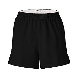 Soffe womens Authentic Cheer Yoga Shorts, Black (2-pack), X-Small US