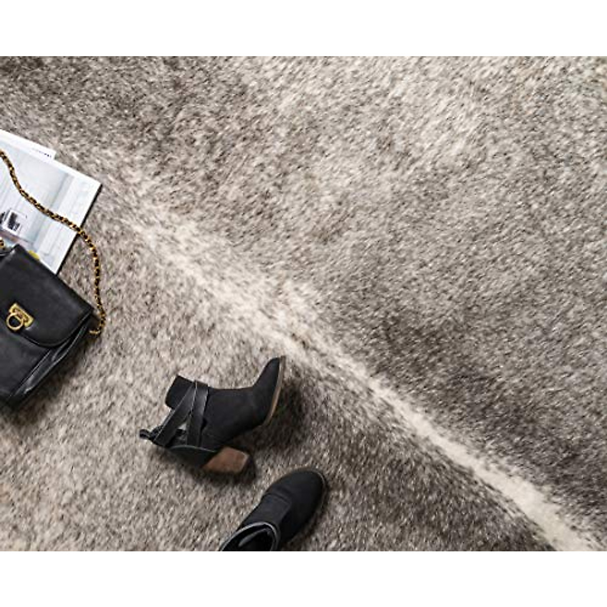 Loloi II Grand Canyon Grey/Ivory 6'-2" x 8' Area Rug