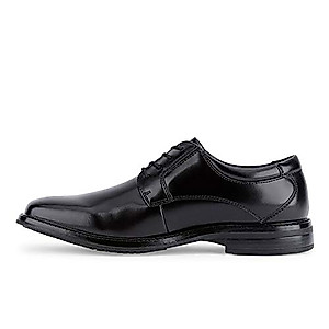 Dockers Mens Irving Slip Resistant Work Dress Oxford Shoe, Black, 10.5 W
