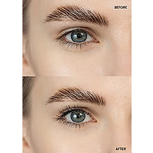 M2U NYC Voluminous Mascara, Tubing Mascara, Voluptuous Volume, Intense Length, Feathery Soft Full Lashes, Lengthening, No Flaking, No Smudging, No Clumping, Water Resistant, Black (0.12 FL Oz, Black)