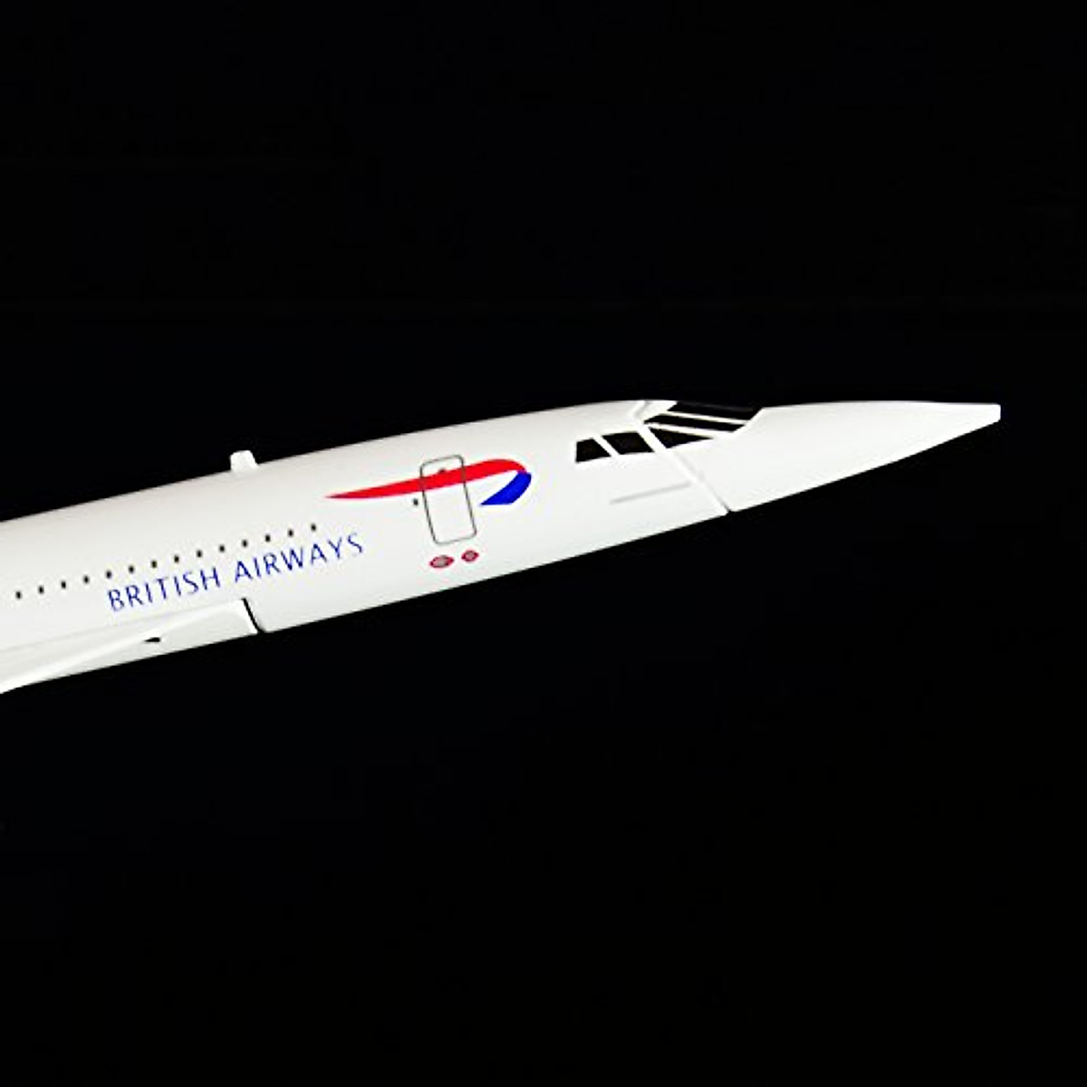 24-Hours British Airways G-BOAC Alloy Metal Souvenir Concorde Model Airplane