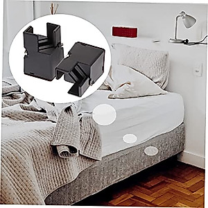 Levemolo 2pcs Desktop Desk Heavy Duty Table Legs Adjustable Bed Risers Lazy Boy Bed Riser 4 Inch Heavy Duty Heavy Duty Risers Table Leg Risers Furniture Lift Table Riser Platform Bed Base