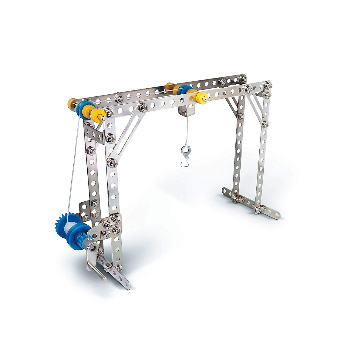 Eitech Crane and Windmill Construction Set and Educational Toy - Intro to Engineering and STEM Learning, Steel (10005-C05)