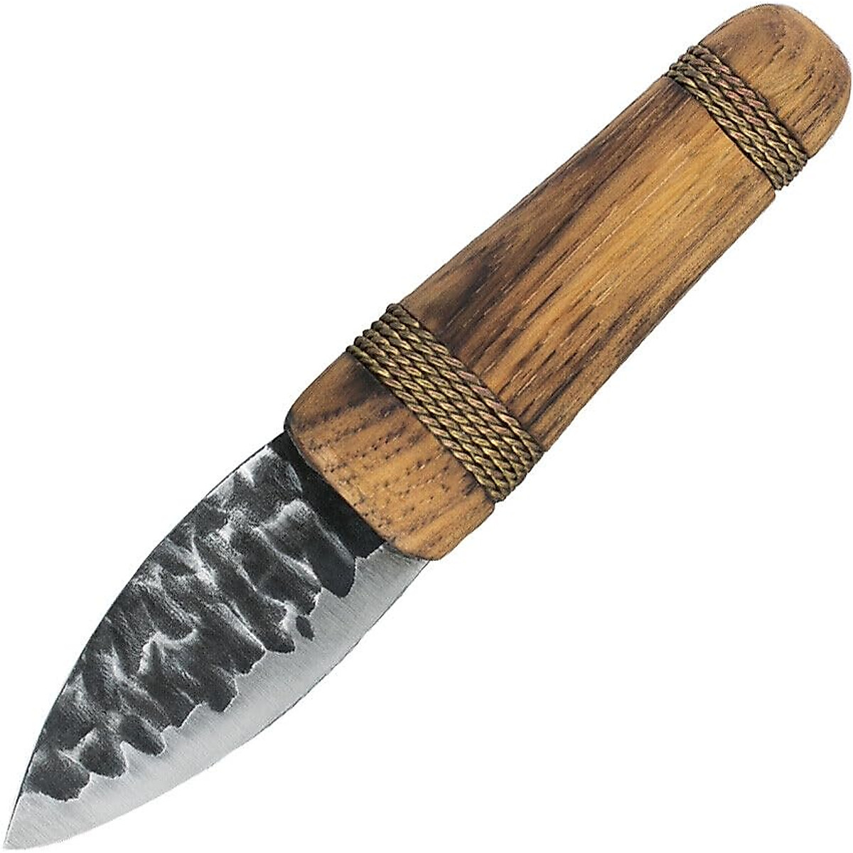 PIÑATAS OLE Otzi 5.5" 1095HC Fixed Blade Wood Handle Knife + Sheath 392222 7417000557657
