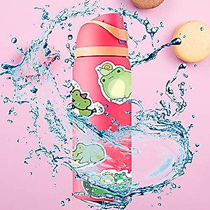 50 Pieces Frog Stickers Cartoon Vinyl Waterproof Stickers for Laptop,Guitar,Motorcycle,Bike,Skateboard,Luggage,Phone,Hydro Flask, Gift for Kids Teen Birthday Party