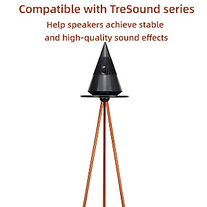 trettitre TreSound-Mini Bluetooth Speaker-Black & TreSound Side Table