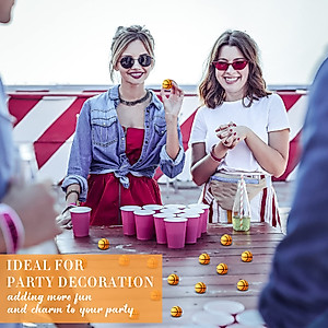 Leitee 36 Pcs Table Tennis Balls 40 mm Sport Theme Indoor Outdoor Games for Party Decoration Crafts (Basketball)