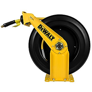 DeWalt DXCM024-0343 Double Arm Hose Reel with 3/8” x 50’ Premium Rubber Hose