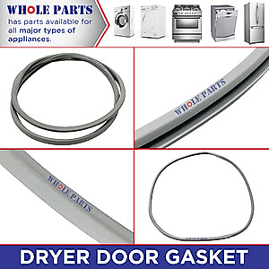 Whole Parts Internal Dryer Door Gasket Part# DC62-00339A - Replacement & Compatible with Some Samsung Dryers