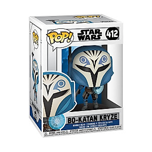 POP Star Wars: Clone Wars - Bo-Katan Funko Pop! Vinyl Figure (Bundled with Compatible Pop Box Protector Case), Multicolor, 3.75 inches