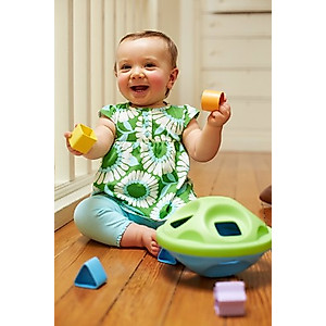 Green Toys Shape Sorter for 6 months +, Green/Blue