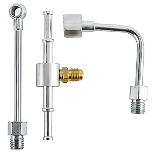 KUNTEC 0-140PS Fuel Injection Pressure Tester Gauge Kit Gasoline Gas Fuel Oil Injector Test Set for Auto Truck SUV Motorcycle