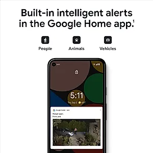 Google Nest Cam with Floodlight - Outdoor Camera - Floodlight Security Camera